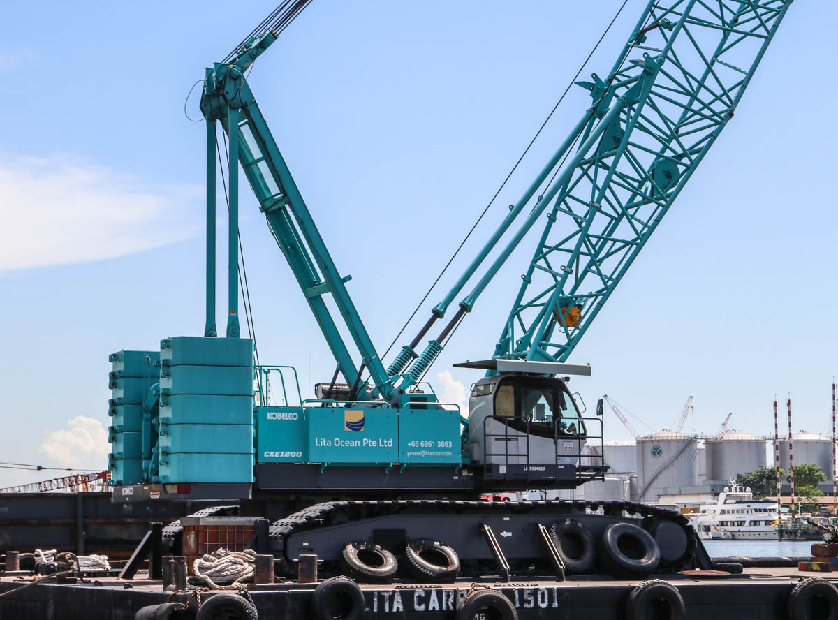 Kobelco CKE1800 - Lita Ocean :: www.trucks-cranes.nl