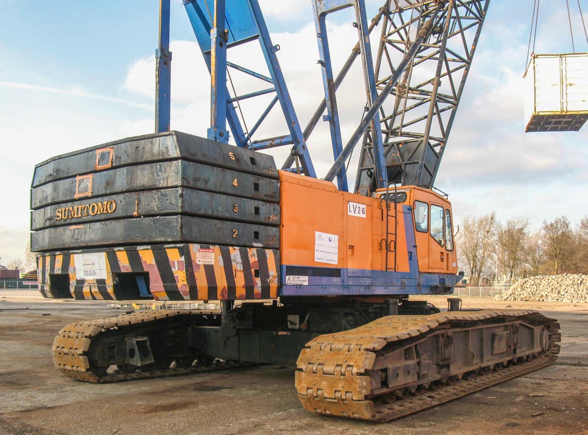 Sumitomo LS-248RH-2 - Hapo International Barges :: www.trucks-cranes.nl